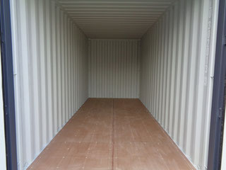 NEWVANコンテナ20ftハイキューブ（グレー/アイボリー） - 岐阜大垣｜スイトコンテナ