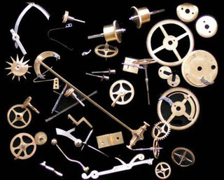 Reparatur einer Großuhr - UHRWERK