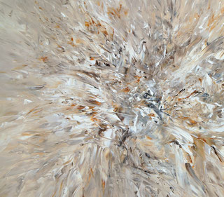 Soft Nature XL 3 - large abstract painting art for sale