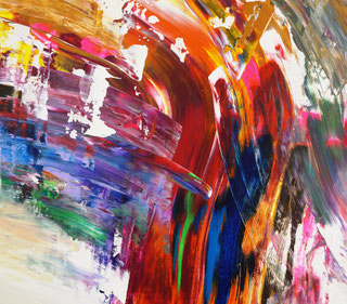 Maximum Energy L 1 - large abstract painting art for sale