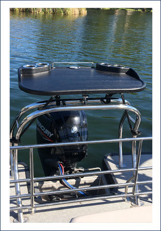 Nauti Bar Table, Aftermarket tow bar accessory - nautibartable