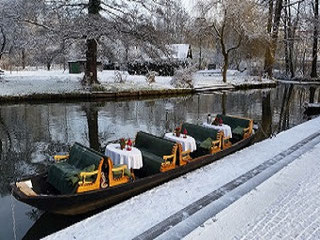 Spreewald Kahnfahrt im Winter - Spreewald Kahnfahrt Lübbenau
