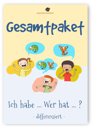 Ich habe Wer hat Spiel für DaZ | Deutsch - audon :: Material zur ...