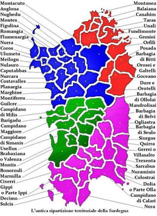 Sardegna cartina utile mari strade città - Pianeta Alghero