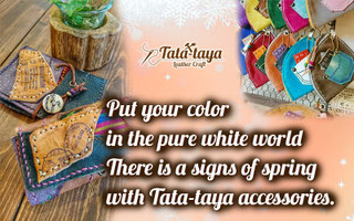 Leather Craft Tata-taya HOME - Handmade Leather Craft Tata-taya ハンドメイド革小物