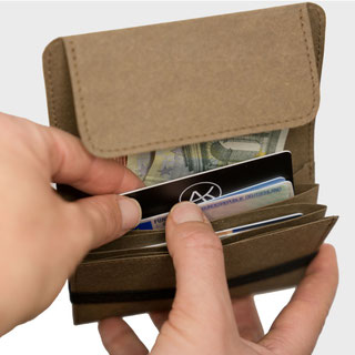 Kleines Portemonnaie - Mini Geldbeutel - ANDERS & KOMISCH