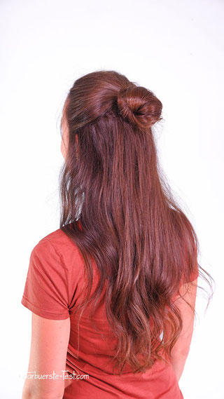 Halber Dutt: mit einfacher Bilder Anleitung zum Nachmachen ...