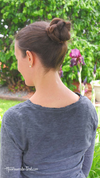 Wie mache ich einen Dutt? Einfach, schnell, für Anfänger erklärt ...