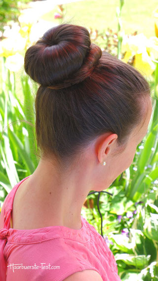 Wie mache ich einen Dutt? Einfach, schnell, für Anfänger erklärt ...