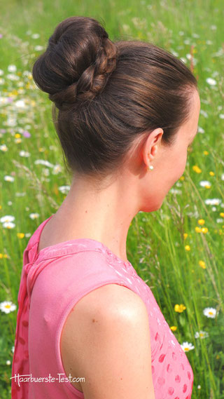 Wie mache ich einen Dutt? Einfach, schnell, für Anfänger erklärt ...