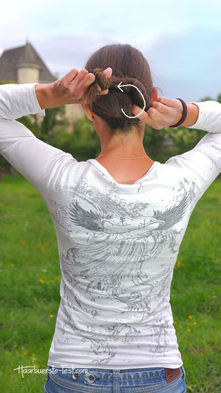 Wie mache ich einen Dutt? Einfach, schnell, für Anfänger erklärt ...