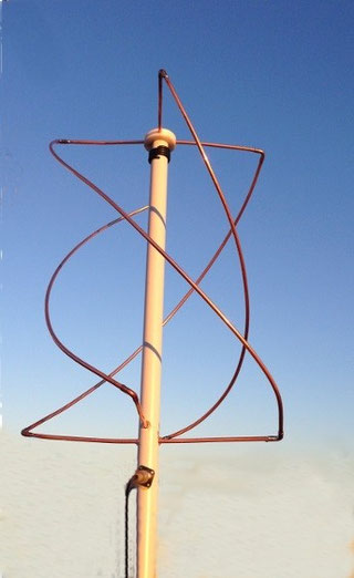 Antenna elicoidale QFH (Quadri Filar Helical) - Benvenuti su OfficinaHF!