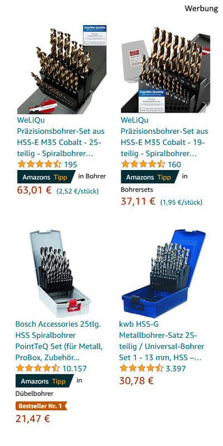 Blechschrauben vorbohren bzw. Kernloch - anzugsmoment.de