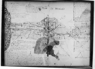 Plans de Nivelles - Mon vieux Nivelles