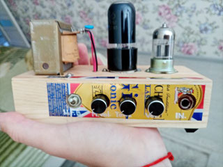 6f1p Guitar Amplifier - TENTEC 電子工作メモ帳