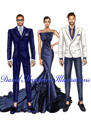 Fashion Illustrations - David Mandeiro Illustrations