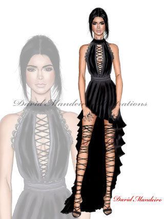 Fashion Illustrations - David Mandeiro Illustrations