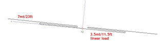 Linear Loaded 40m Dipole - IW7DMH - Ham Radio Station