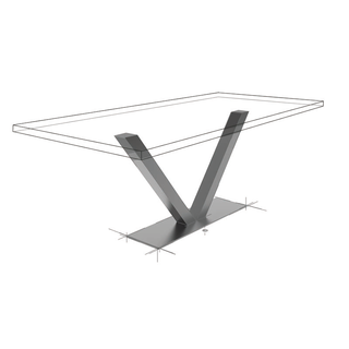 Design-Tischgestell auf Maß - MÖBELLOFT