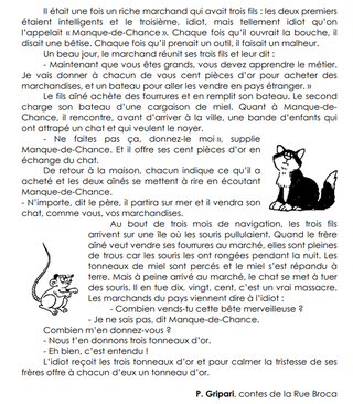 Lecture compréhension - Site de danslaclassedemadamelemesle