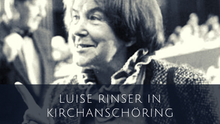 Luise Rinser als junge Schriftstellerin - Chiemgauseiten