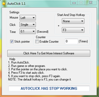 AutoClicks Frees 3 - La Mejor Web Fan de BoomBang