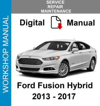 Ford Fusion Workshop Repair Manuals - Wiring Diagrams