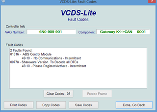 Volkswagen Fault Codes - Wiring Diagrams