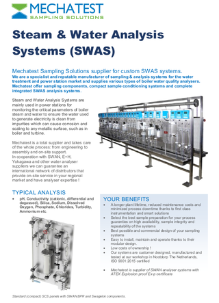 SWAS solutions - Steam and Water Analysis Systems (SWAS) for Steam ...