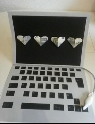 Geldgeschenk Computer - diybyjanas Webseite!