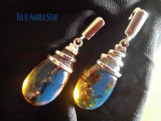 Amber Jewelry - Larimar and Blue Amber