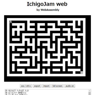 IchigoJam・IchigoCake BASIC プログラム - イチゴジャム レシピ