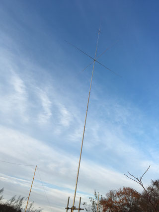 3.5MHzのアンテナ - JP1DJV's Diary // Extreme DXing episodeII