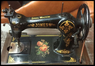 DATING & IDENTIFYING Jones Sewing Machines - Fiddlebase