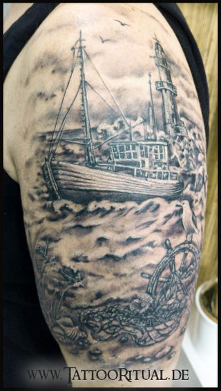 Maritime Tattoos direkt von der Ostsee-Küste für dich! - Cover Up, Fine ...