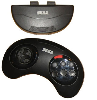 sega mega drive 2 controller