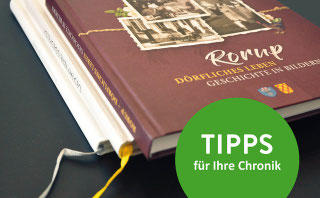 Chroniken und Festschriften planen - Satzdruck