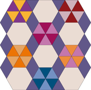 Thema RAUTE + PARALLELOGRAMM - English Paper Piecing mit Claudia Schmidt