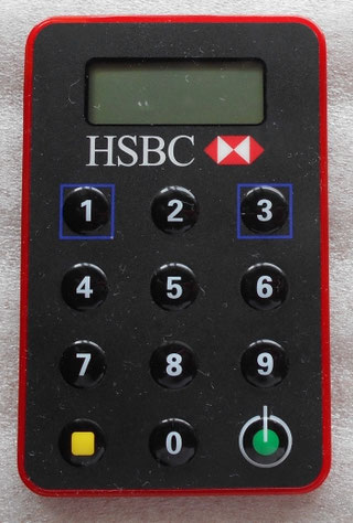 HSBC Security Device のボタン電池を交換してみた - ciao-mao ページ！