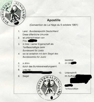 Übersetzungen mit Apostille - Brensing Übersetzungen Webseite!