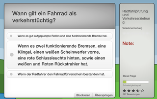 Als Radfahrer Sicherheit im Straßenverkehr erwerben - vs-verkehrs Webseite!