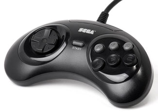 sega genesis controller variations