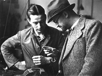 Martin Schempp and Wolf Hirth - minimoa