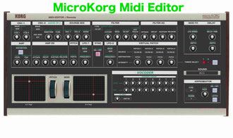 microkorg xl editor