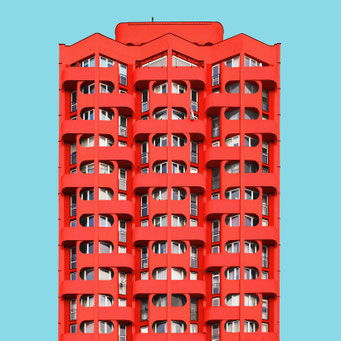 Colorful architecture photography - Paul Eis @the_architecture_photographer