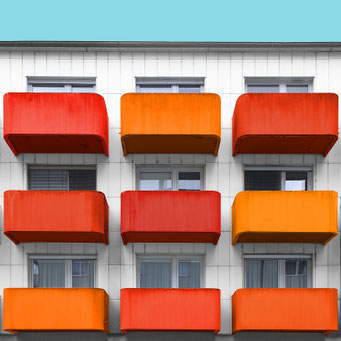 Colorful architecture photography - Paul Eis @the_architecture_photographer
