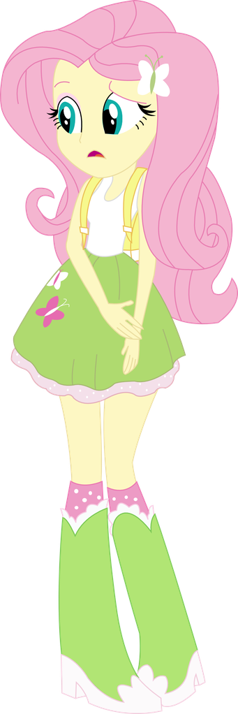 fluttershy blushing vector