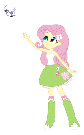 EQG Fluttershy Vectors - rupahrusyaidi