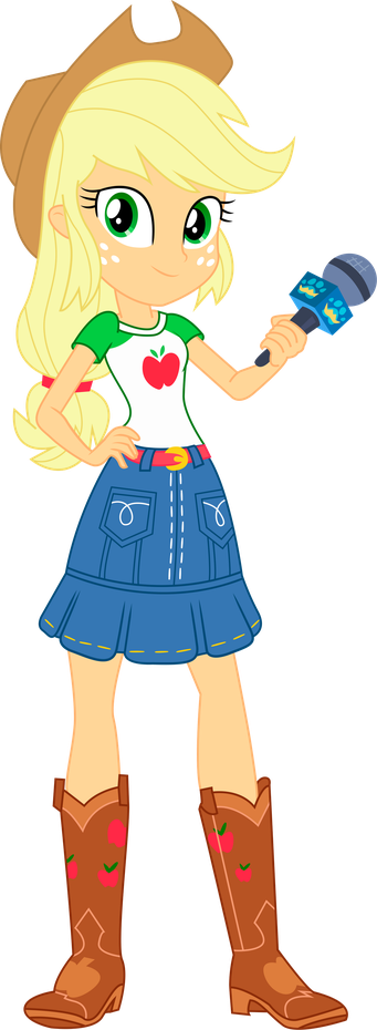 EQG AppleJack Vectors - rupahrusyaidi