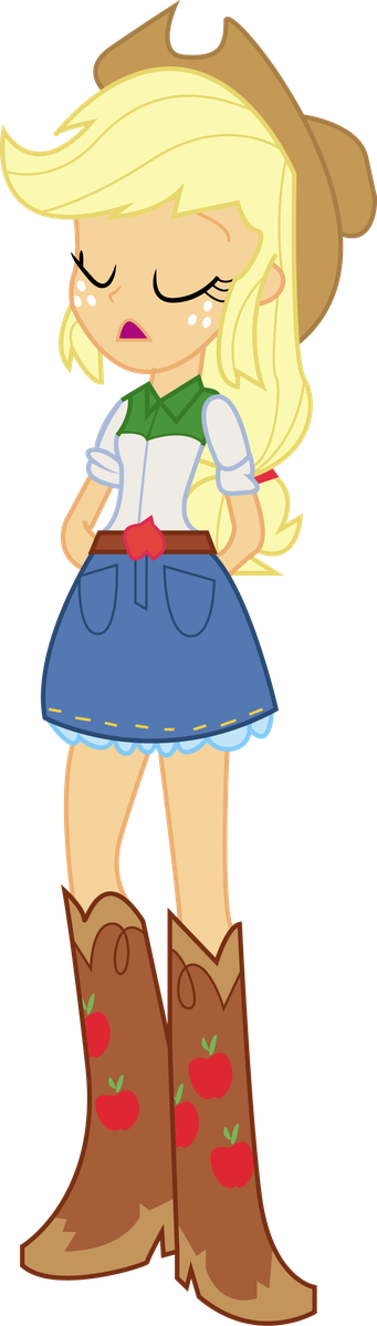 EQG AppleJack Vectors - rupahrusyaidi
